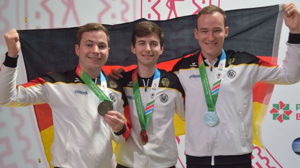 Schießsport-WM Baku: Quotenplatz und WM-Silber