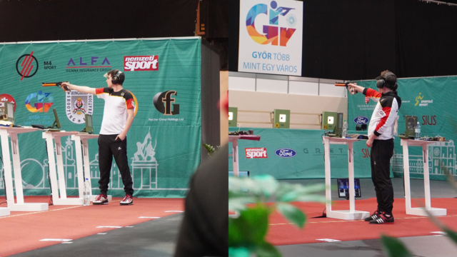 Fotos: DSB / Es kann (leider) nur einen geben: Robin Walter (links) und ...