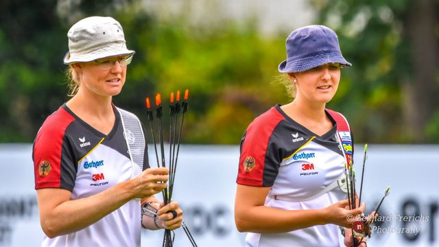 Bogensport: Doppel-Interview mit Elena Richter & Lisa Unruh