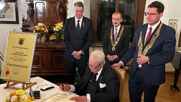 Prinz Andreas Ehrenbürger von Coburg