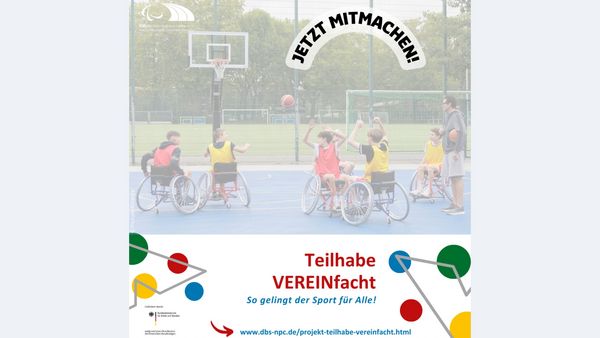 Deutscher Behindertensportverband: Projekt Teilhabe VEREINfacht
