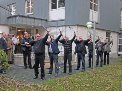 Geschäftsführer der Landesverbände testen Arch Trap
