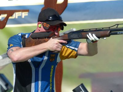 Andreas Löw im vorderen Mittelfeld beim Weltcup in Larnaca