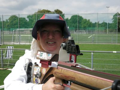 Ina Schmidt Europameisterin mit der Feldarmbrust